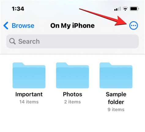 how to access files on iphone