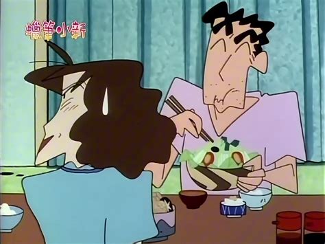 【蜡笔小新】野原一家吃马刺肉，美伢做轻食蔬菜沙拉给广志吃，广志不能吃炸猪排了哦 蜡笔小新美食频道 蜡笔小新美食频道 哔哩哔哩视频