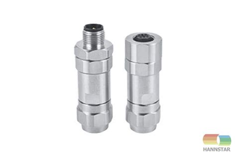 M12 D Code Cable Cordset And Connector