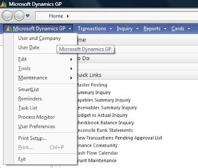 Where Are My Toolbar Menu Shortcuts