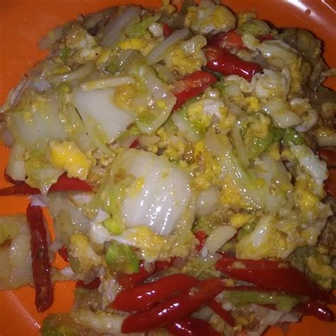 Resep Sawi Telur Sederhana Rumahan Di Yummy App