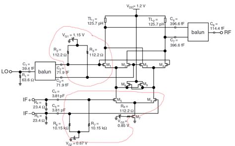 Gilbert Cell Mixer Implementation 微波eda网