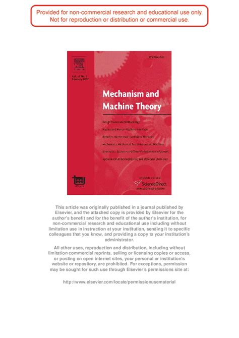 Pdf Balancing Of Four Bar Linkages Using Maximum Recursive Dynamic Algorithm