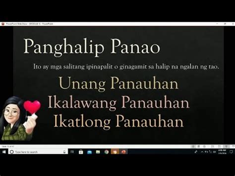 Una Ikalawa At Ikatlong Panauhan Pananaw Panghalip Panao Youtube