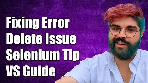 Fixing Unable To Delete Chromedriver Exe Error In Selenium With