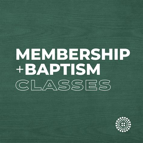 Membership And Baptism Classes Wearepcc