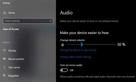 Windows 10 How To Enable Mono Audio Technipages