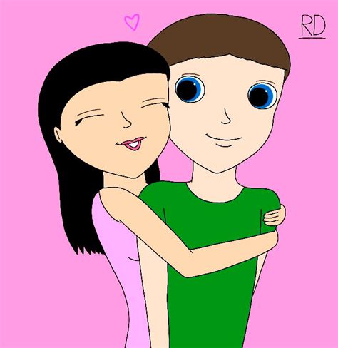 Kira Hugging Me By Robsondoodle On Deviantart