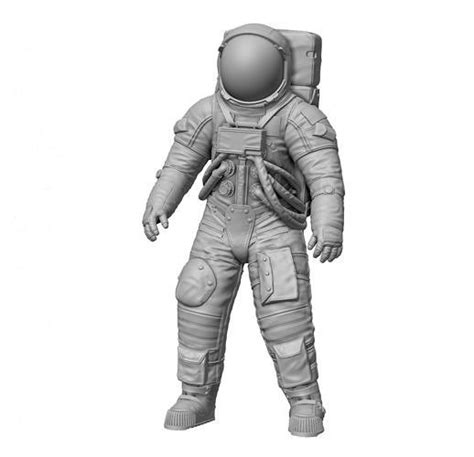 Standing Apollo 11 14 Astronaut 3d Model 3d Printable Cgtrader