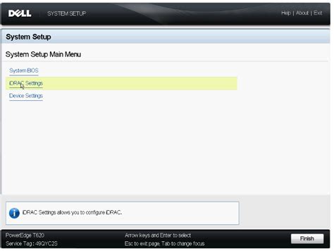 how to connect to the idrac 7 after a system board replacement on a 12g