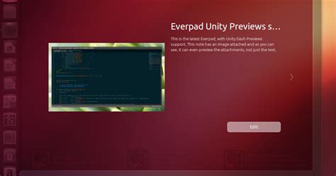 Evernote Ubuntu Client `everpad` Gets Unity Previews Support ~ Web Upd8 Ubuntu Linux Blog