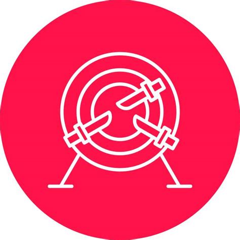 100 Throwing Knife Target Stock Illustrations Royalty Free Vector