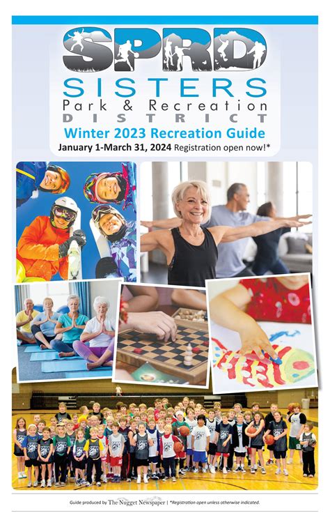 Sisters Park And Recreation District Sprd Winter 2024 Recreation Guide