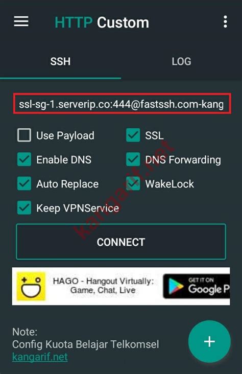 Config Kuota Belajar Telkomsel Terbaru