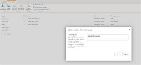 Sharepoint Online Content Type Gallery An Unexpected Error Has