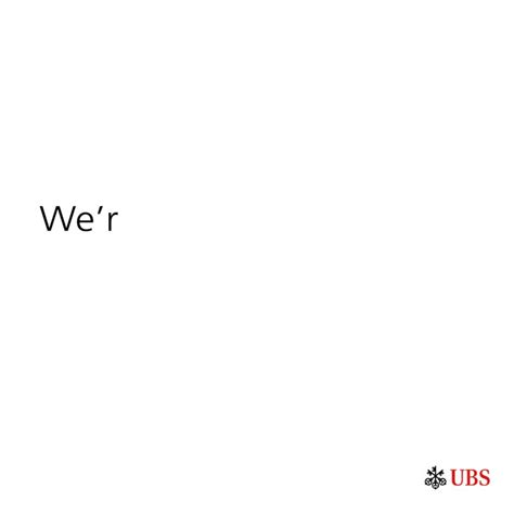 ubs on linkedin we re hiring tech minds