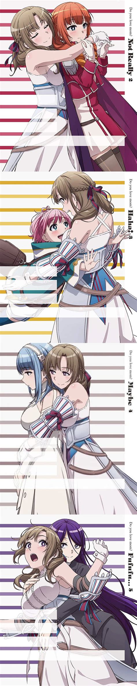 Mamako Hugging Do You Love Your Mom And Her Two Hit Multi Target