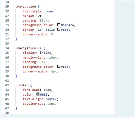 Solved The CSS Code Below Has 4 Unique Errors Identify Chegg