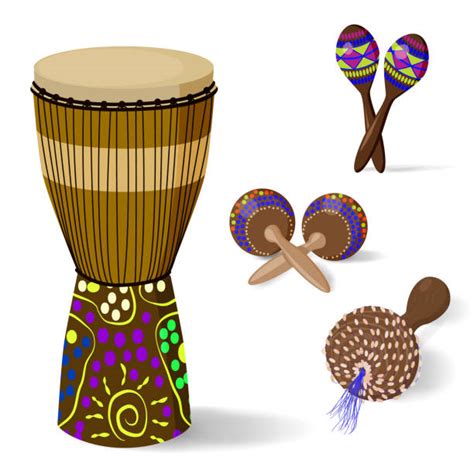 African Drums Clipart