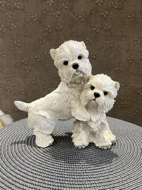 Велика статуетка вест хайленд терьєр — ціна 800 грн у каталозі Статуетки Купити товари для дому