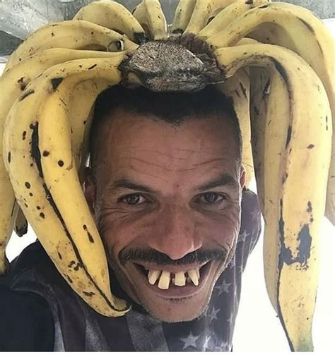 صور مضحكة Best Funny Images Banana Man Haircut Funny