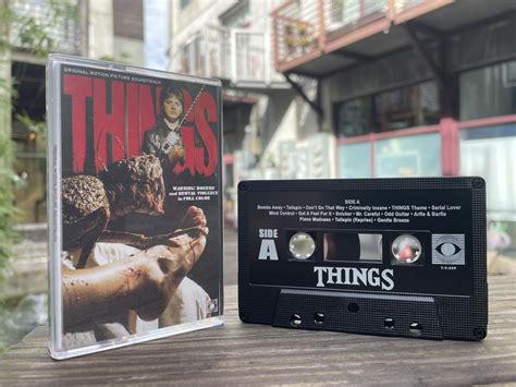 Things 1989 Ost Cassette Brand New Cassette Tape Tapehead City