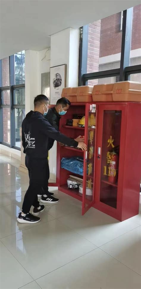 消防安全大排查 平安校园大家享——保卫处开展2022年119宣传月系列活动 遵义医专保卫处