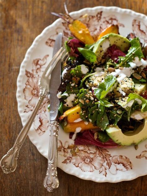 Roasted Carrot And Avocado Salad Eat Salad Delicious Salads Soup And