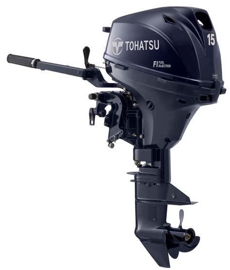 Tohatsu 15 Hp Mfs15es Outboard Motor 15 Shortshaft Fuel Injected Sup