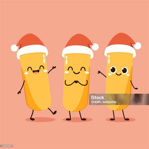귀여운 떡볶이 국수 만화 한국 길거리 음식 간단한 벡터 로고 소시지입니다 떡볶이는 한국 음식입니다 공란에 대한 스톡 벡터 아트