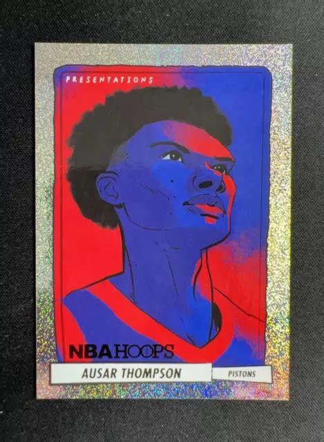 2023 24 PANINI NBA Hoops Ausar Thompson 17 RC Rookie Presentations SSP EUR 0 93 PicClick FR