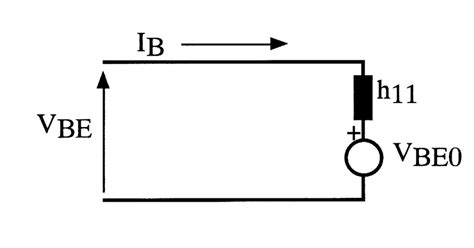 Schéma équivalent Du Circuit Dentrée Dun Transistor Bipolaire En Download Scientific Diagram