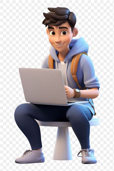 PNG Computer Sitting Laptop Adult Free PNG Rawpixel