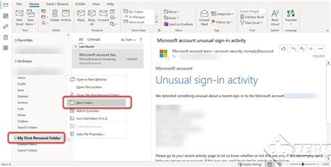How To Create A Personal Folder PST In Microsoft Outlook 2019 DP