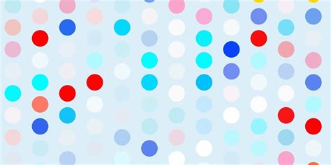 Light Blue Red Vector Texture With Disks 5873690 Vector Art At Vecteezy