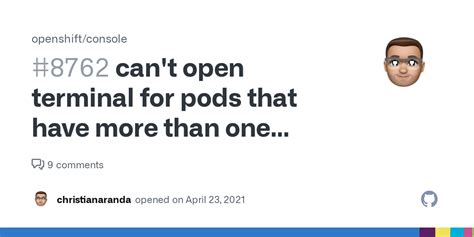 Cant Open Terminal For Pods That Have More Than One Container Running
