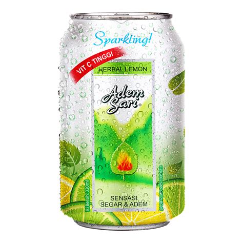 Jual Adem Sari Chingku Sparkling Herbal Lemon Ml Shopee Indonesia