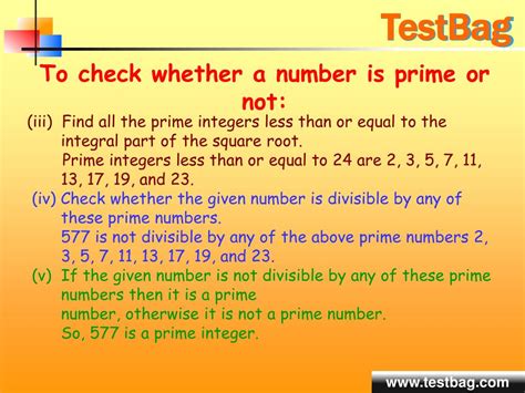 ppt quantitative arithmetic numbers divisibility test hcf and