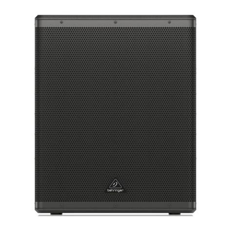 Behringer Dr110dsp ตู้ลำโพง 10 นิ้ว แอมป์ในตัว 1000 วัตต์ 132 Db