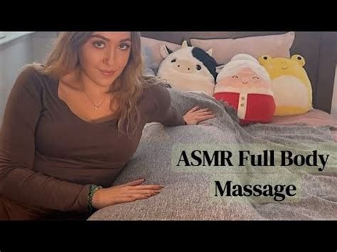 ASMR POV Full Body Massage Pillow Massage Roleplay