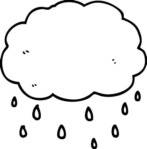 Rain Clouds Cartoon