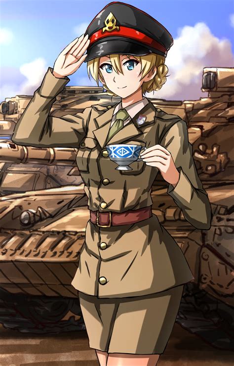 Darjeeling Girls Und Panzer Danbooru
