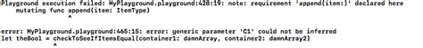Swift Protocol Extension Error Array Stack Overflow