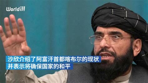 直播被打断 塔利班发言人突然致电bbc主持人 搜狐大视野 搜狐新闻