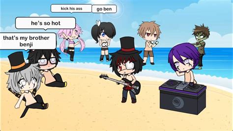 The Run Away Gang At The Beach Gacha Life Amino