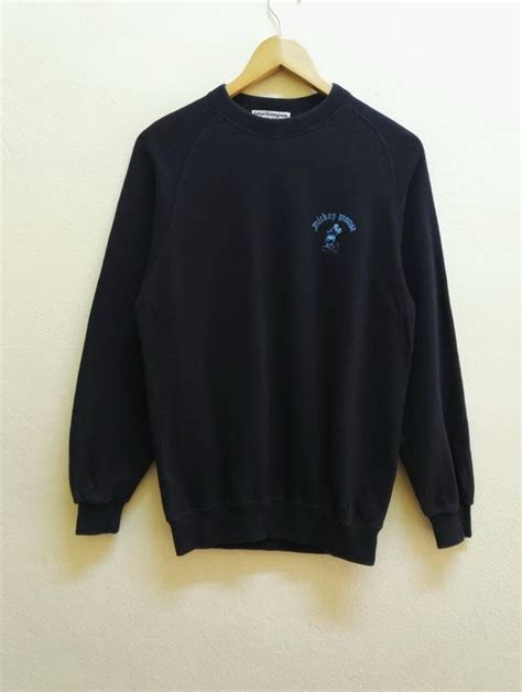 Mickey Mouse Tokyo Disneyland Mickey Mouse Sweatshirt Made In Japan