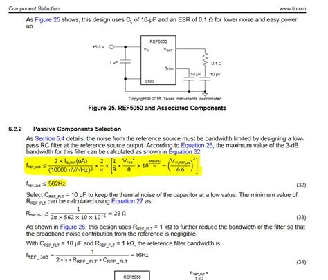 Ads8900b Clarification For Rc Filter Equation In App Note Data Converters Forum Data