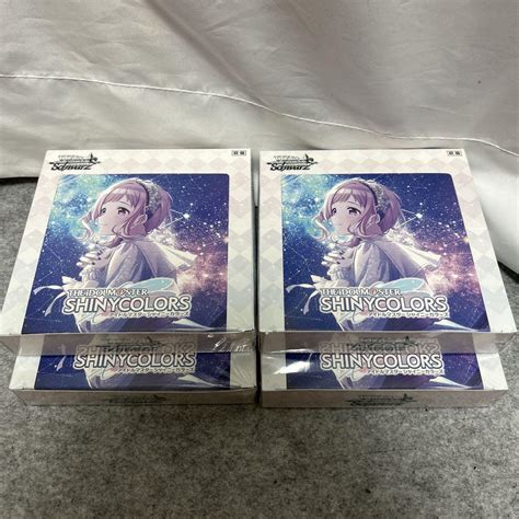 シャニマス ヴァイスシュヴァルツ 未開封ボックス 4box メルカリ