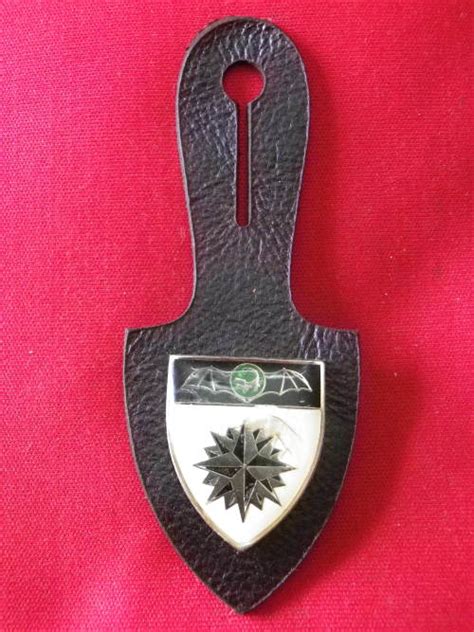 South African Army Sadf 2 Recce Regt Fob On Leather Hanger Note