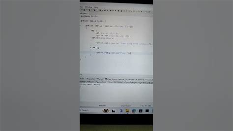 Finally Block In Exception Java Programming Java Javaprogramming Coding Coder Youtube